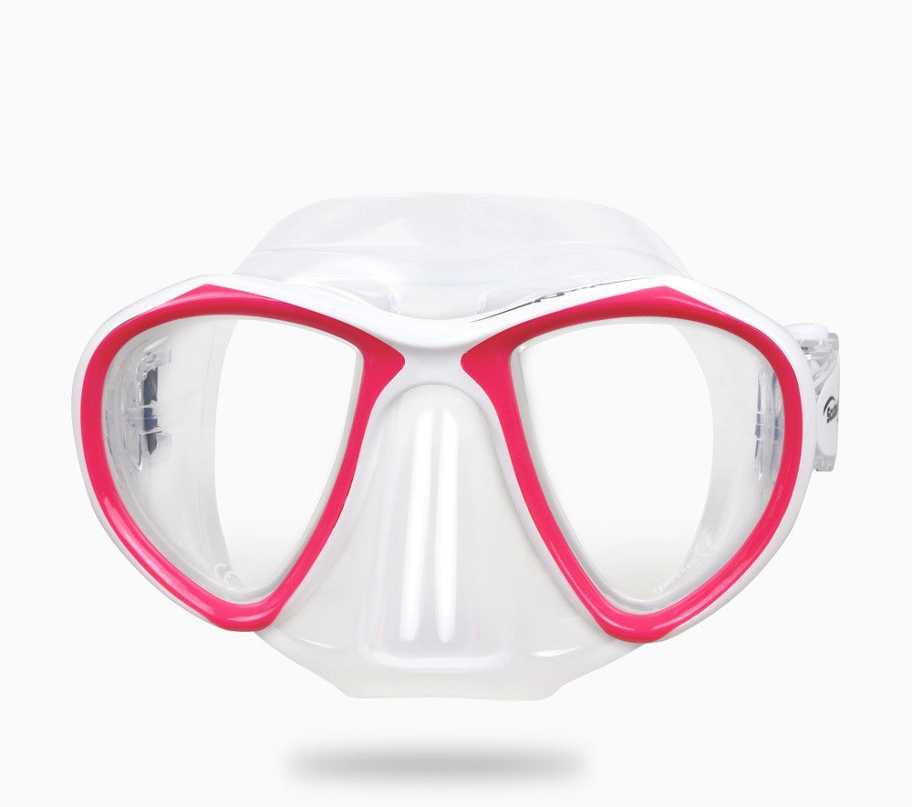 ScubaMax Ultra low volume dual lens mask- ARIA – ScubaOnly