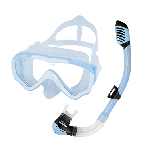 ScubaMax Kids Dive Mask Dry Snorkel Set – ScubaOnly